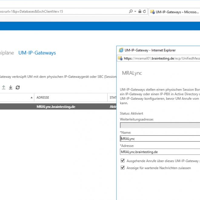 Skype for Business Call Forwarding and Unified Messaging with Exchange ...