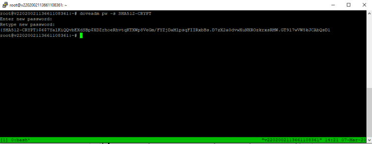 Setup Postfix Mailserver with Dovecot and MySQL on Ubuntu 18.04.4 LTS Step by Step - .matrixpost.net