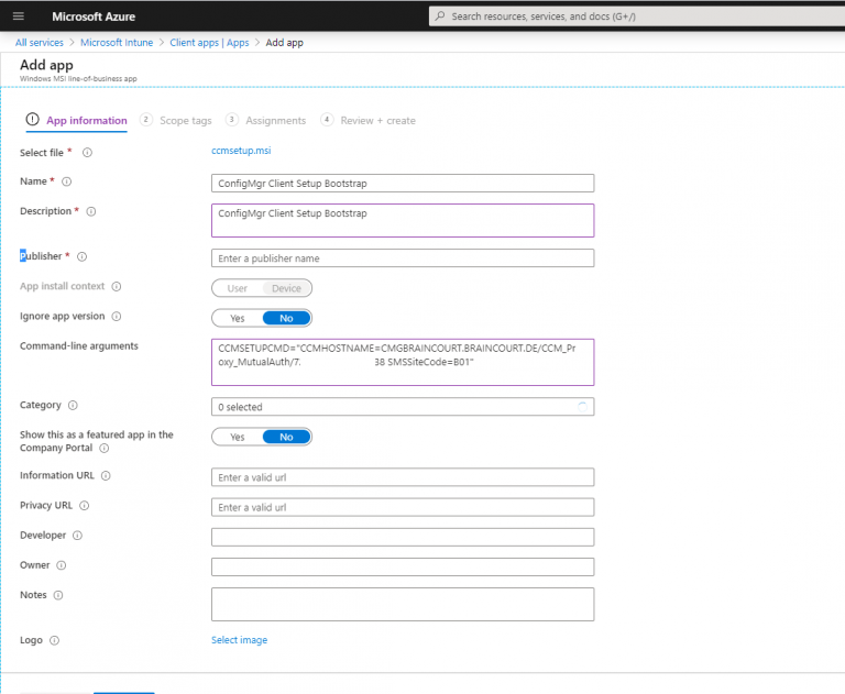 Co-Management with System Center Configuration Manager (SCCM 1910) and ...