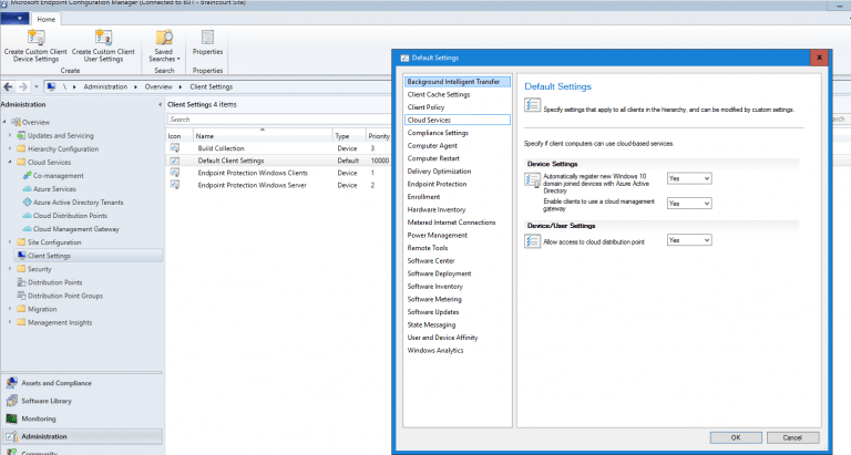 Co-Management with System Center Configuration Manager (SCCM 1910) and ...