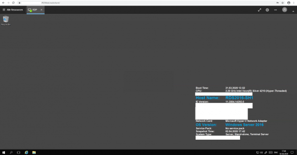 RDS Remote Desktop Services HTML 5 Client Setup - .matrixpost.net