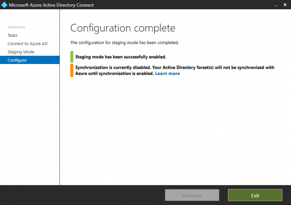Move Azure AD Connect to another Server - .matrixpost.net
