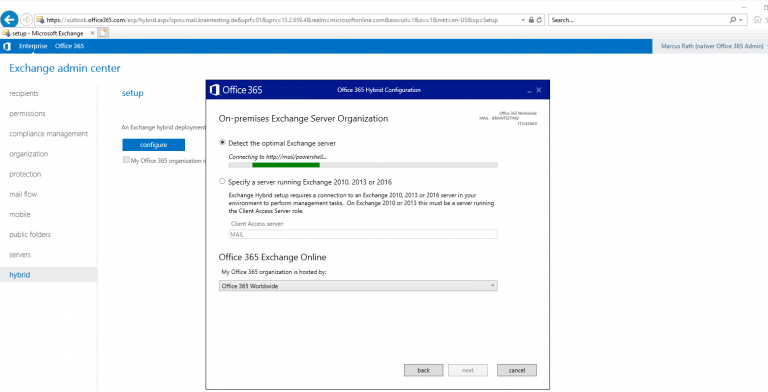 Migration from onPremise to Office 365 – Step by Step – Part 2 ...