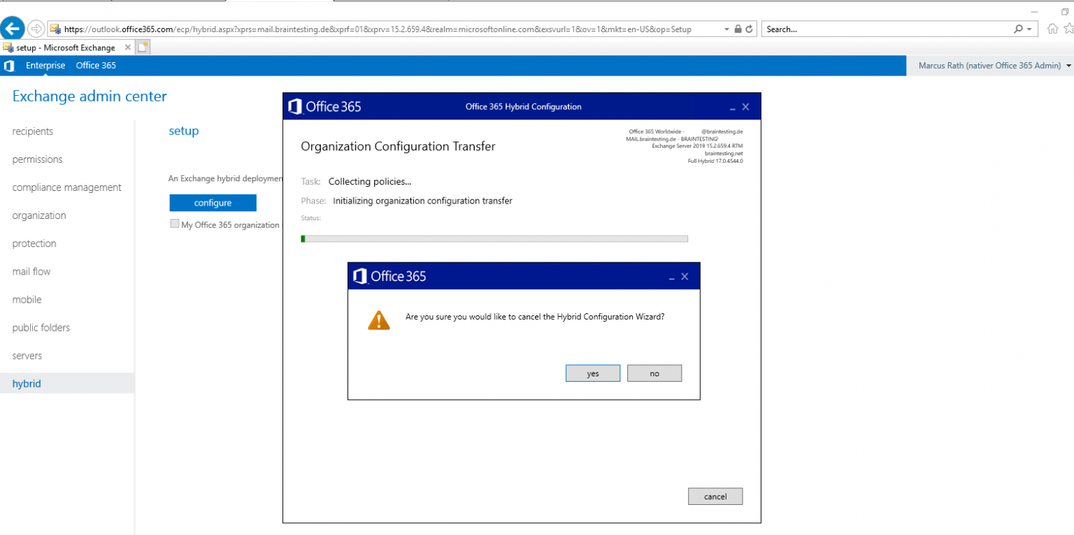 Migration from onPremise to Office 365 – Step by Step – Part 2 ...