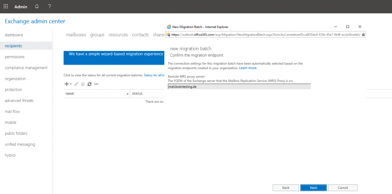 Migration from onPremise to Office 365 – Step by Step – Part 3- Move ...