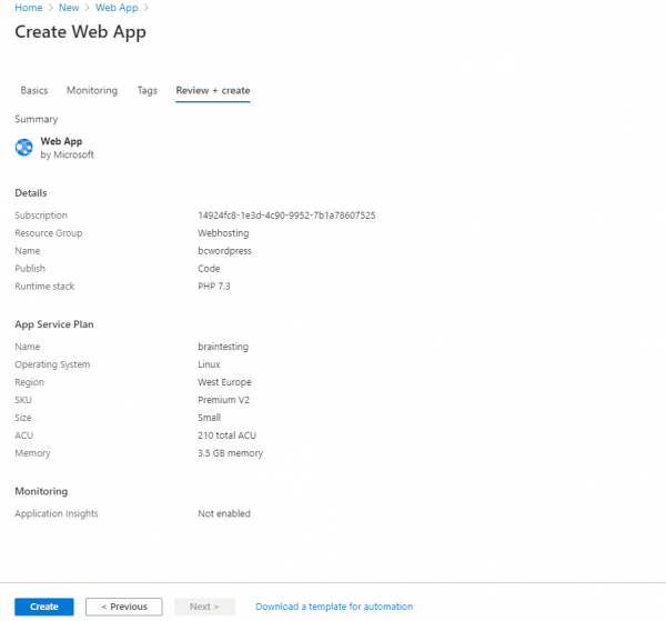 Deploy Wordpress In Azure App Service Web App With Staging Slots For The Production And