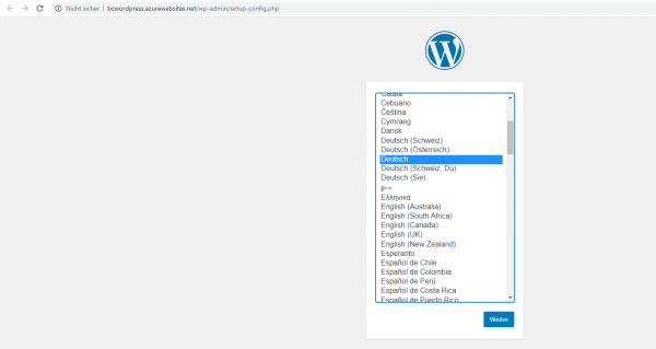 Deploy Wordpress In Azure App Service Web App With Staging Slots For