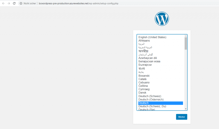 Deploy Wordpress In Azure App Service Web App With Staging Slots For The Production And