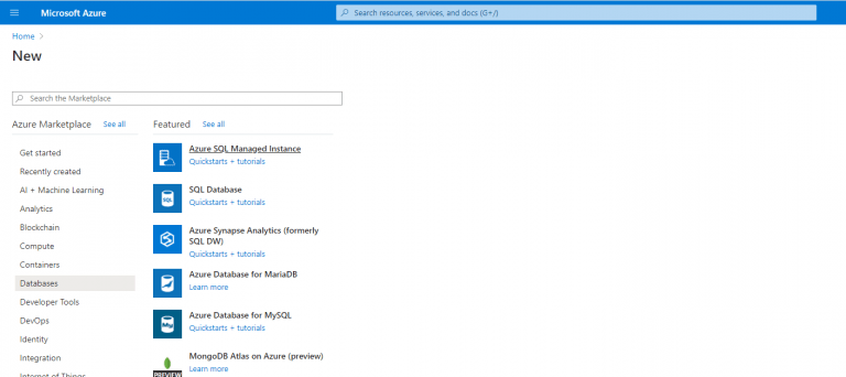 Set Up An Azure Sql Managed Instance And Connect Over A S2s Ipsec Vpn From Onprem Network