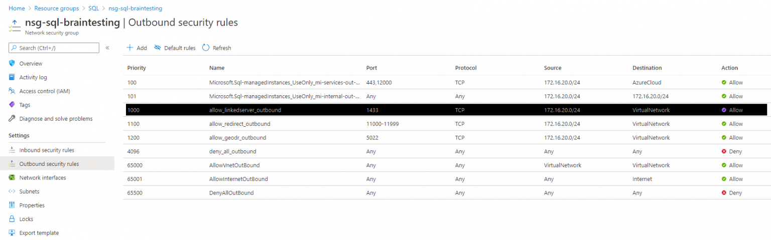 Set Up An Azure Sql Managed Instance And Connect Over A S2s Ipsec Vpn From Onprem Network