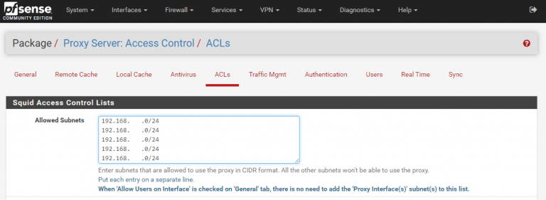 Set Up Pfsense As A Forward Proxy With Squid And Configure Access For Linux And Windows Clients