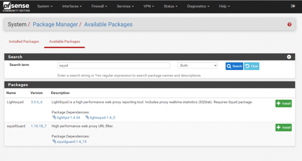 Set up pfSense as a Forward Proxy with Squid and configure access for ...
