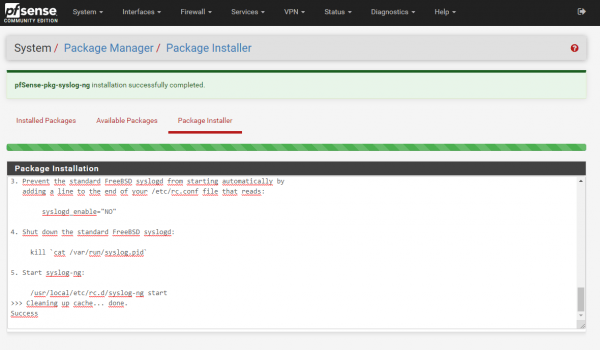 Configuring A Syslog Server On Pfsense With The Syslog Ng Package