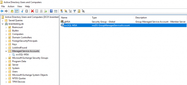 Set up Group Managed Service Accounts (gMSA) vs. Standalone Managed ...