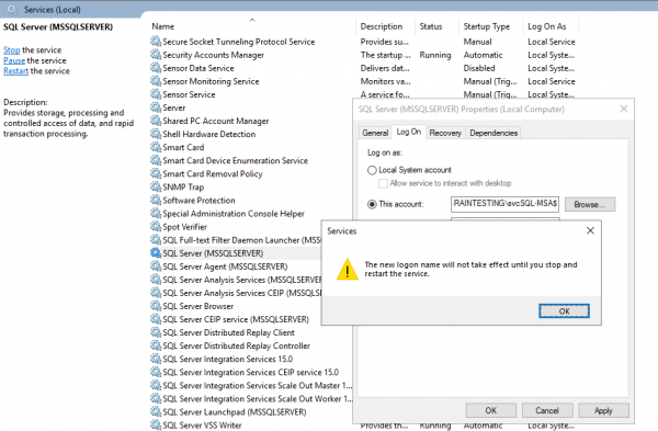 Set up Group Managed Service Accounts (gMSA) vs. Standalone Managed ...