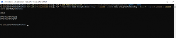 Set up Group Managed Service Accounts (gMSA) vs. Standalone Managed ...