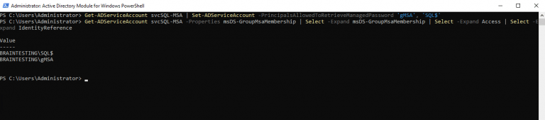 Set up Group Managed Service Accounts (gMSA) vs. Standalone Managed ...