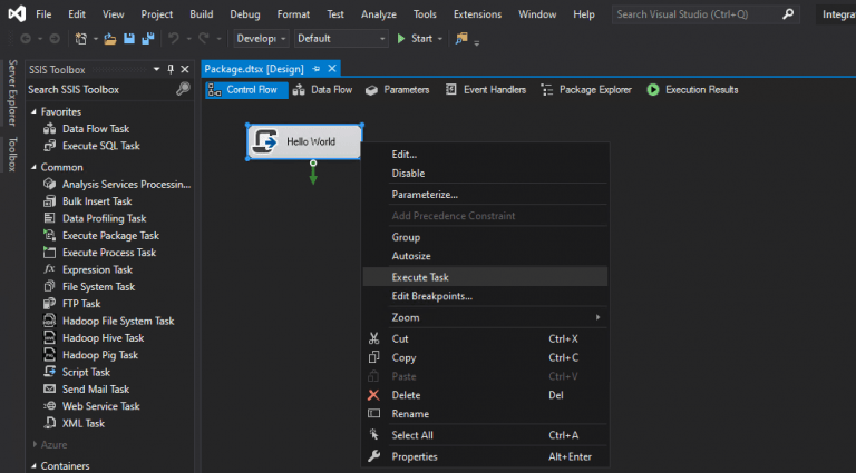 SQL Server Integration Services (SSIS) Basics – Script Task - .matrixpost.net