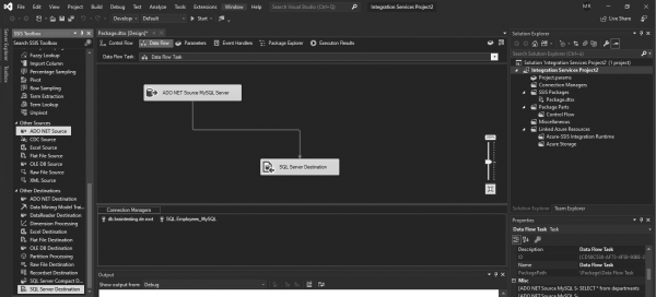 Sql Server Integration Services Ssis Basics Load Data From A Mysql Database Into Sql Server