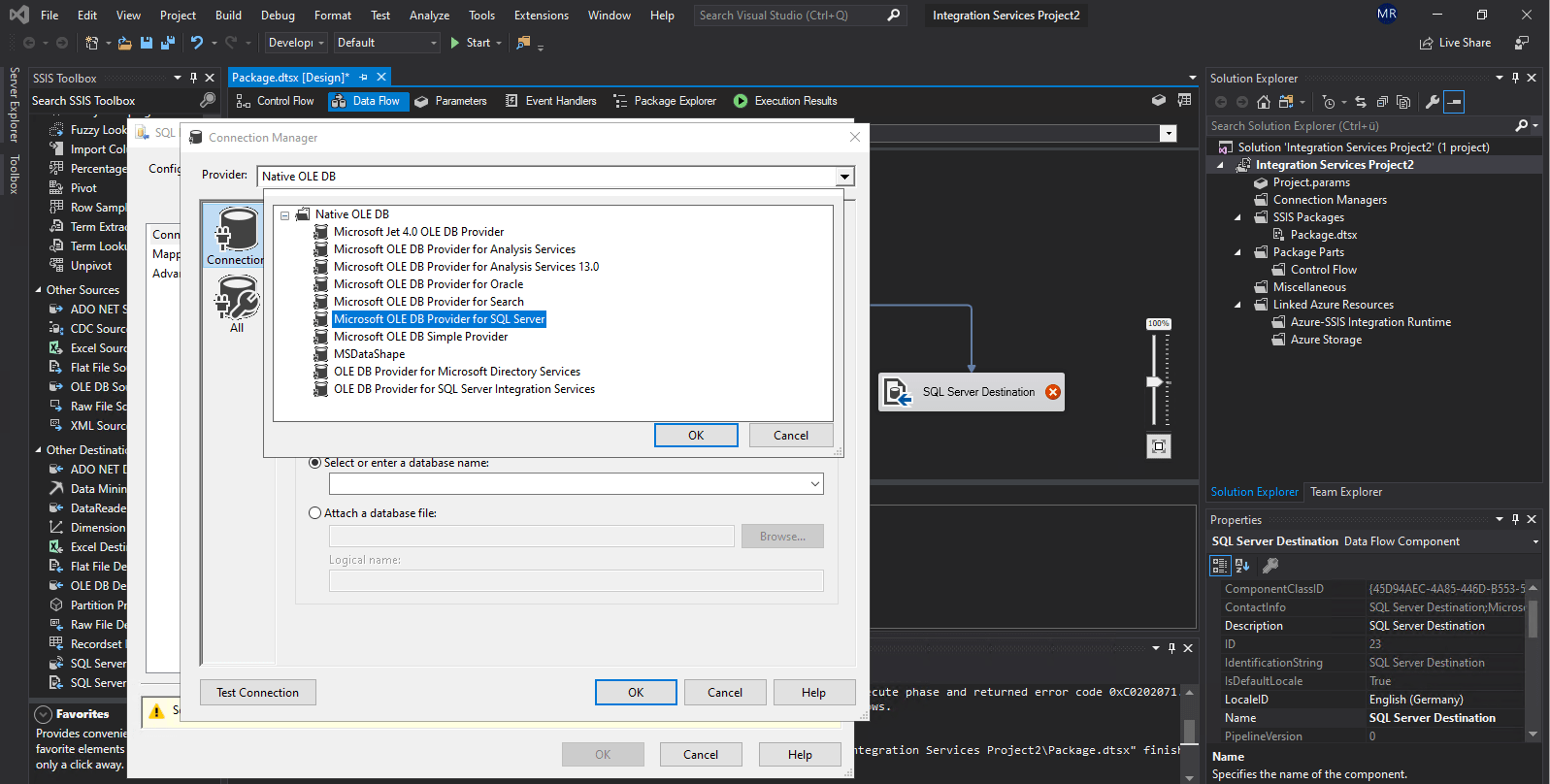 SQL Server Integration Services (SSIS) Basics – Load Data from a MySQL ...