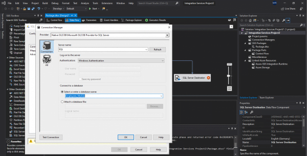 SQL Server Integration Services (SSIS) Basics – Load Data from a MySQL ...