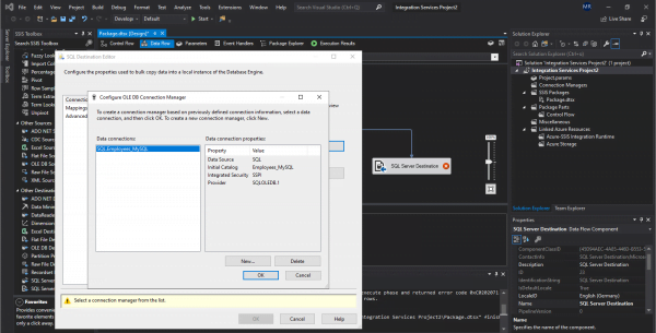 Sql Server Integration Services Ssis Basics Load Data From A Mysql Database Into Sql Server
