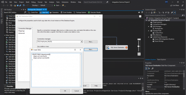 SQL Server Integration Services (SSIS) Basics – Load Data from a MySQL ...