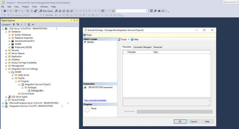 Sql Server Integration Services Ssis Basics Load Data From A Mysql Database Into Sql Server