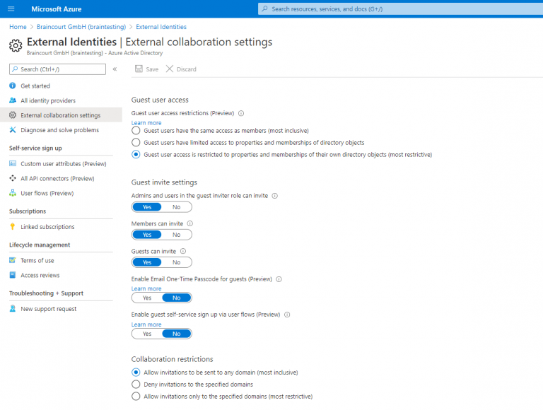 Azure AD B2B (Business-to-business) Federation and Collaboration ...