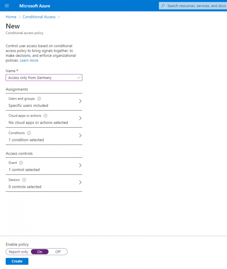 Restrict Access to Azure and Office 365 by Country - .matrixpost.net