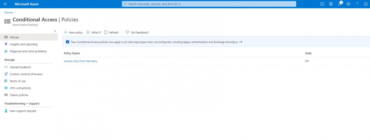 Restrict Access to Azure and Office 365 by Country - .matrixpost.net