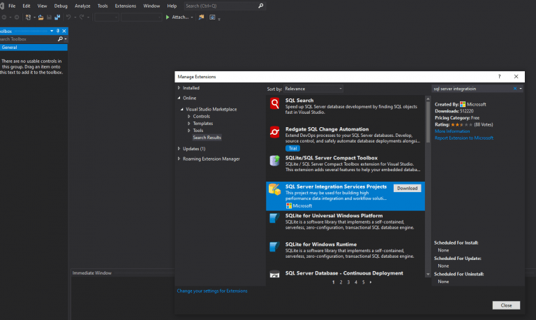 SQL Server Integration Services (SSIS) Basics – Installation ...