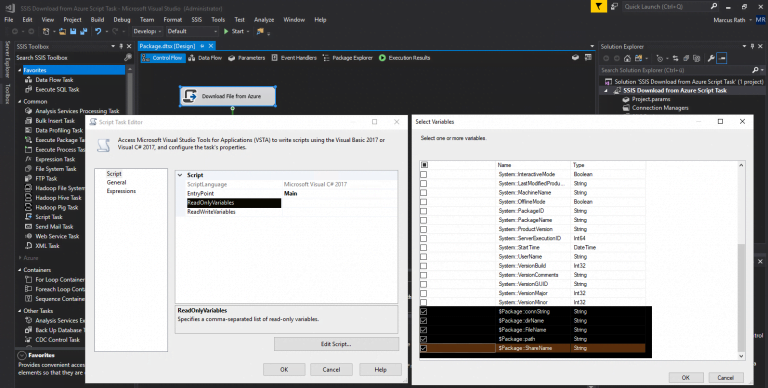 Load A Custom Assembly In Sql Server Integration Services Ssis Script Task That Is Not Or