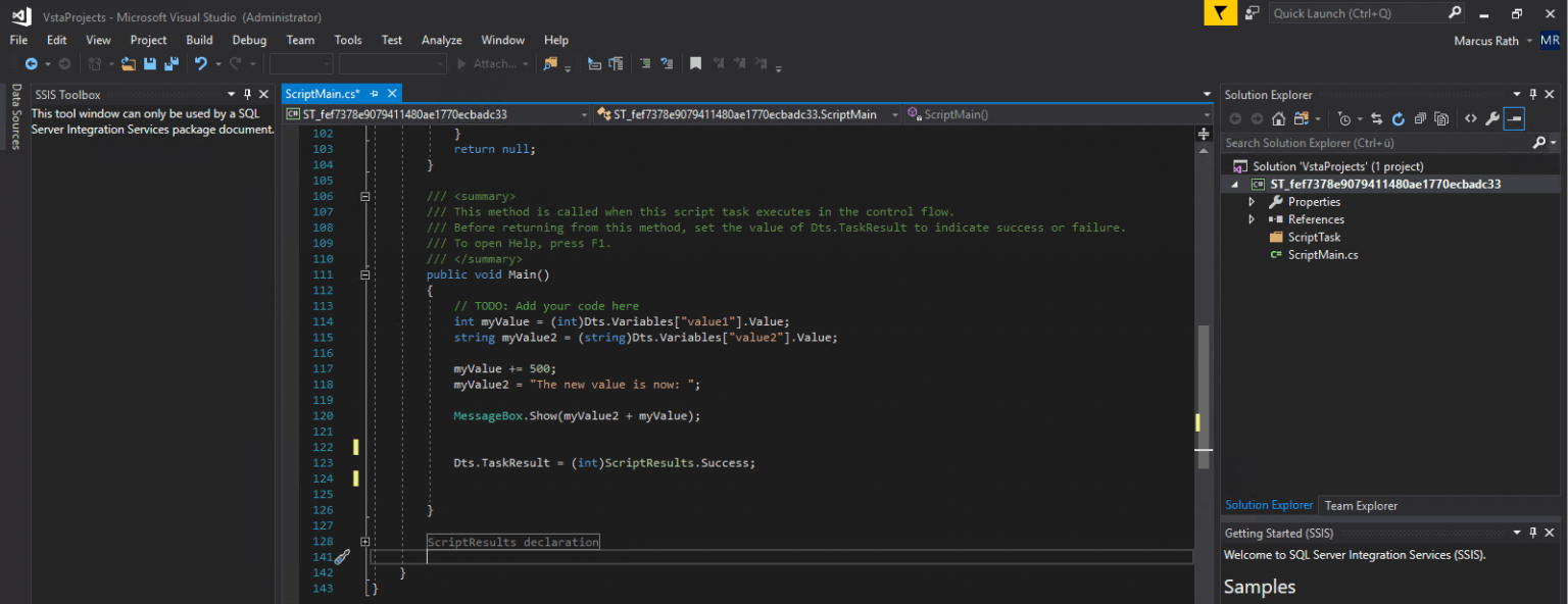 Load a custom Assembly in SQL Server Integration Services (SSIS) Script Task that is not or ...