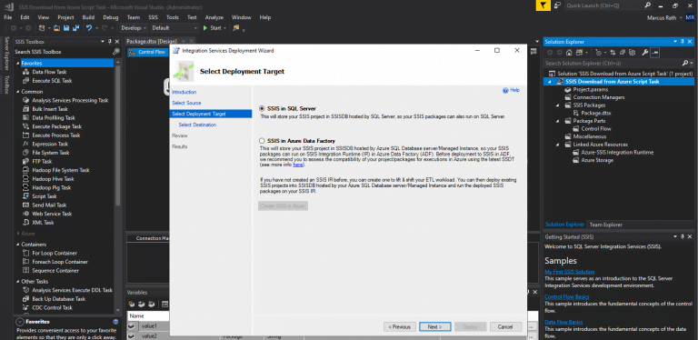 Load A Custom Assembly In Sql Server Integration Services Ssis Script Task That Is Not Or