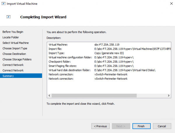 Installing AudioCodes Mediant VE SBC on Hyper-V - .matrixpost.net