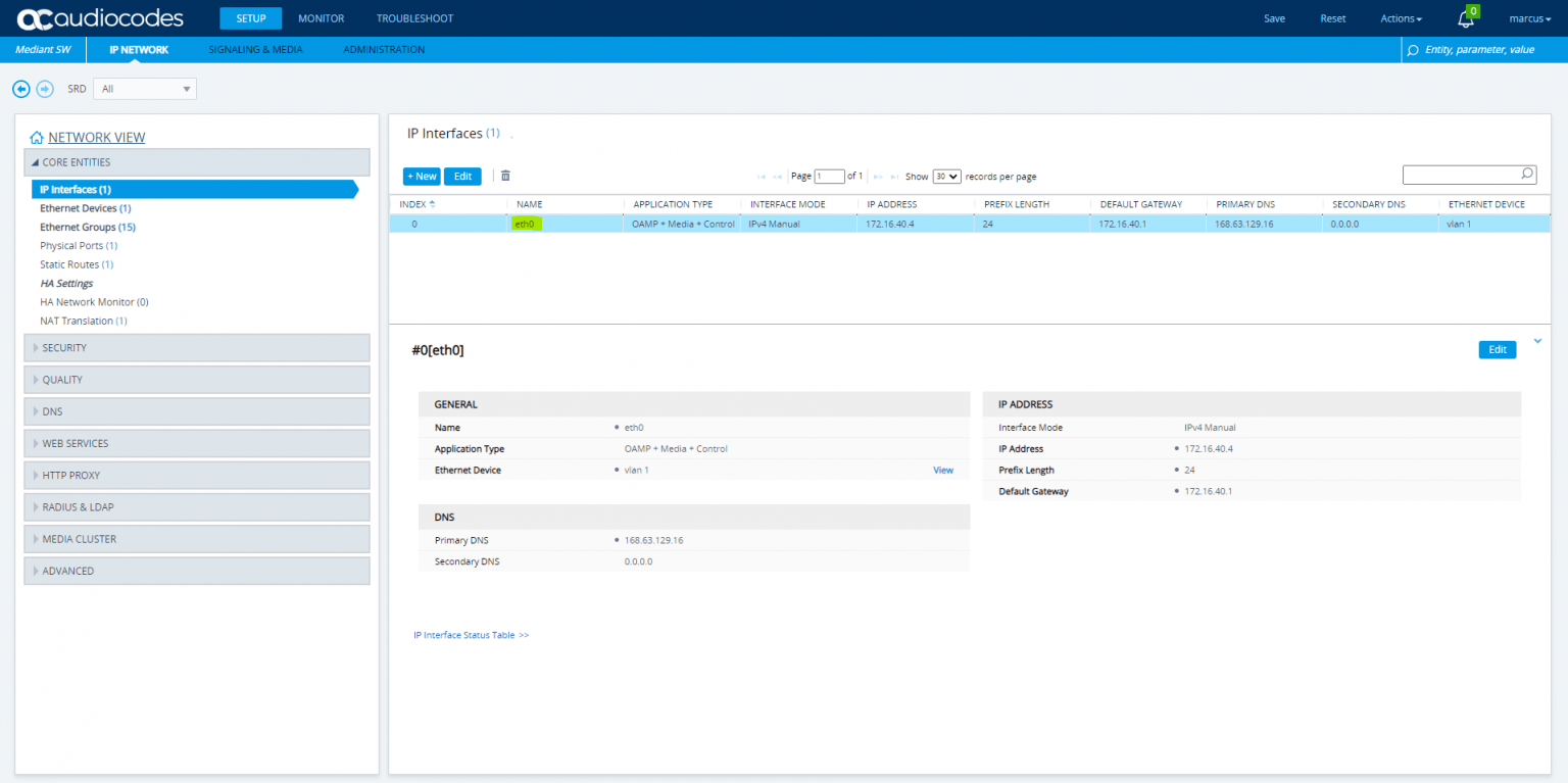 Set Up Audiocodes Virtual Edition Ve Sbc In Azure For Microsoft Teams Direct Routing With Dtag