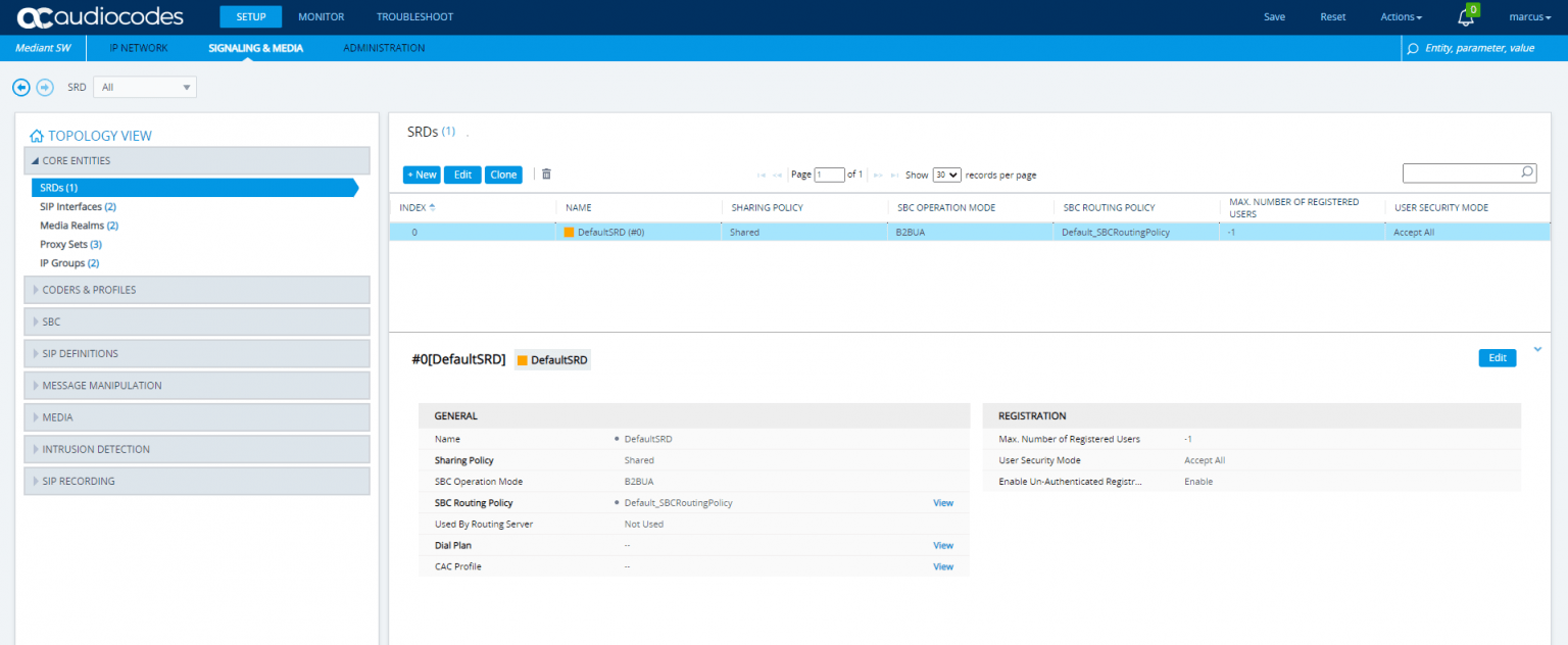 Set Up Audiocodes Virtual Edition Ve Sbc In Azure For Microsoft Teams Direct Routing With Dtag