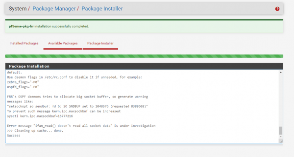 Set up Dynamic Routing with FRR (Free Range Routing) in pfSense ...