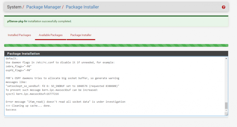 Set up Dynamic Routing with FRR (Free Range Routing) in pfSense ...