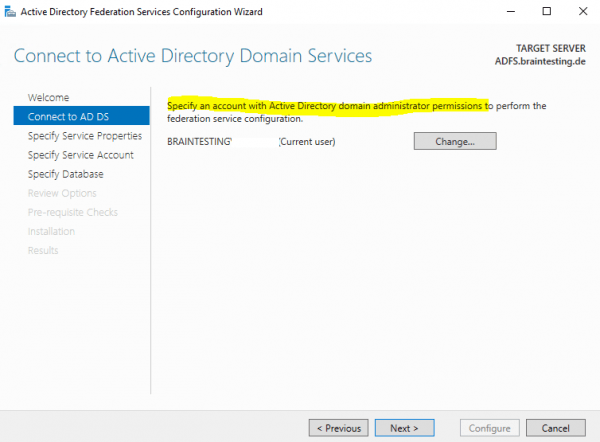 Set up Active Directory Federation Services (AD FS 5.0) – Internal ADFS Server – Part 1 ...