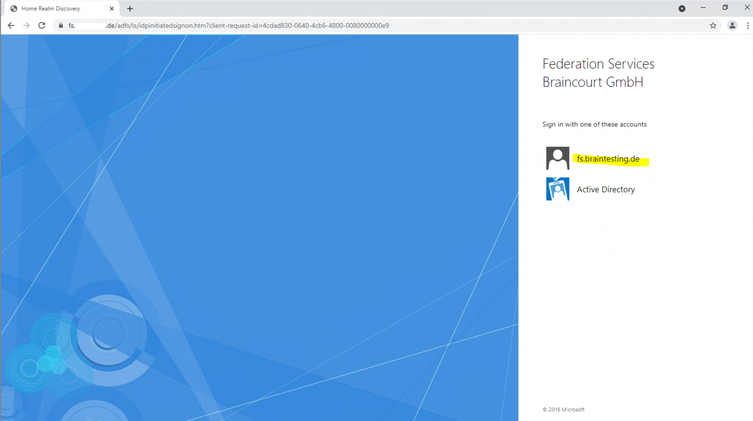 Set up an AD FS Federation Trust between two Organizations ...