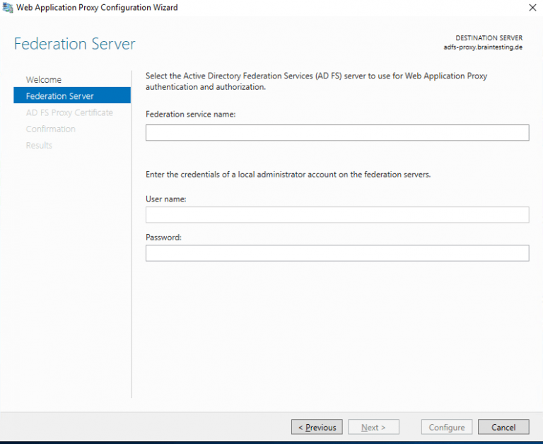 Set up Active Directory Federation Services (AD FS 5.0) – ADFS Reverse ...