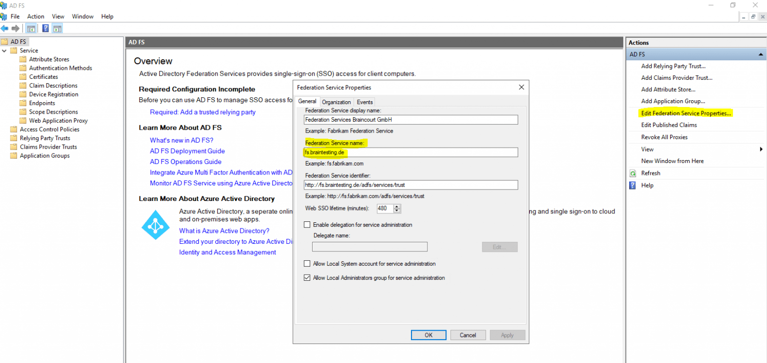 Set Up Active Directory Federation Services Ad Fs 50 Adfs Reverse Proxy Part 2