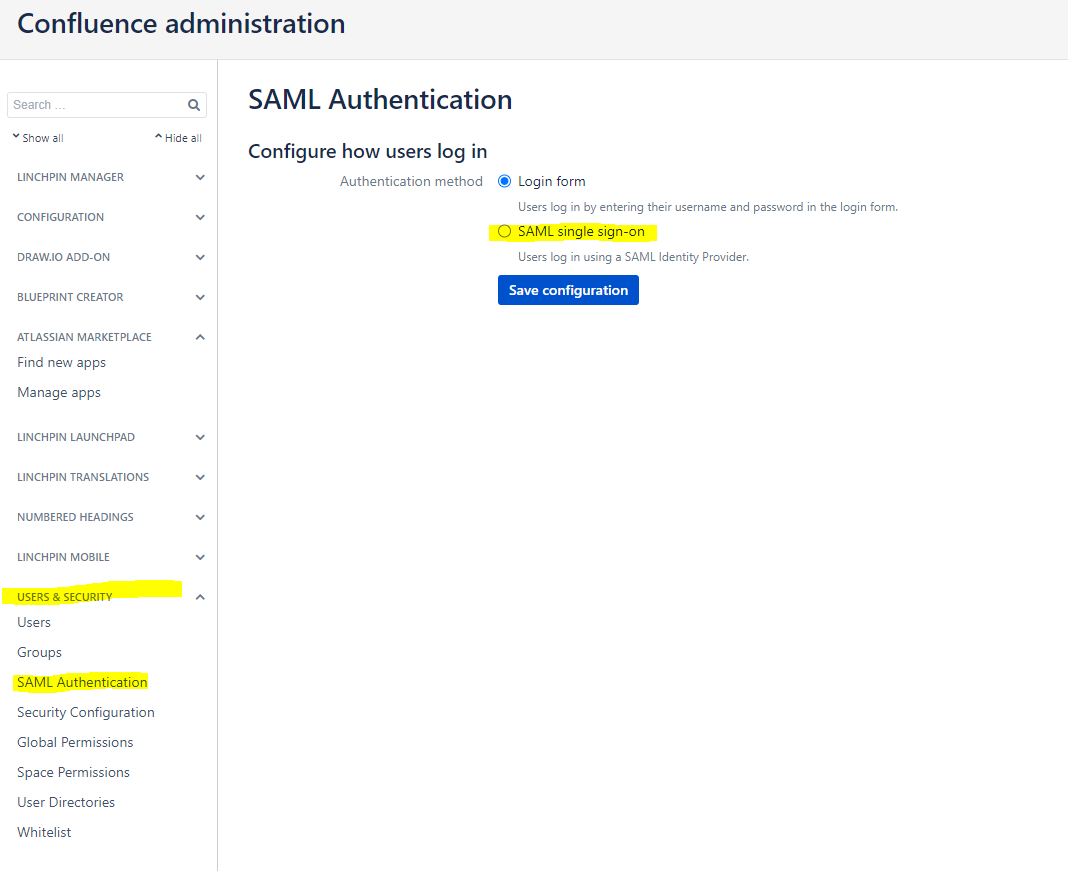 Configure SAML SSO for Atlassian Confluence on-premises with ADFS - .matrixpost.net