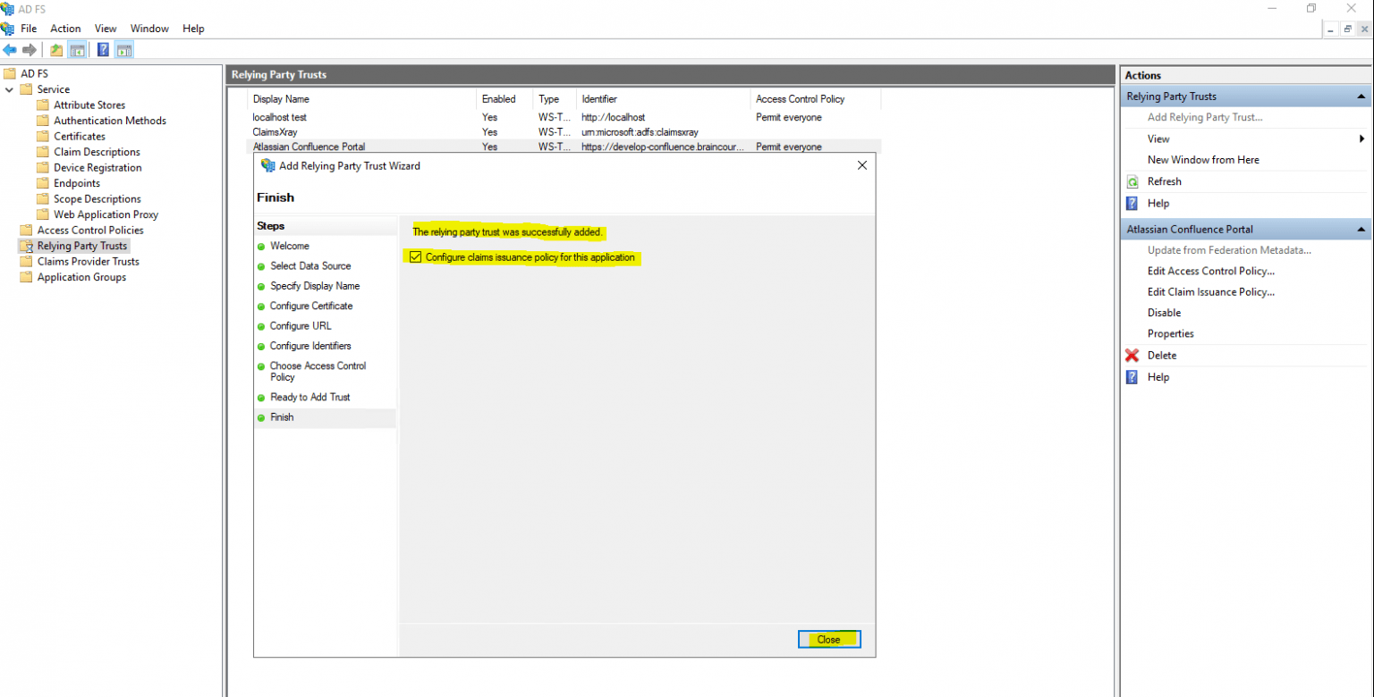 Configure SAML SSO for Atlassian Confluence on-premises with ADFS - .matrixpost.net