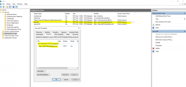 Set up Active Directory Federation Services (AD FS 5.0) – Create an ASP ...