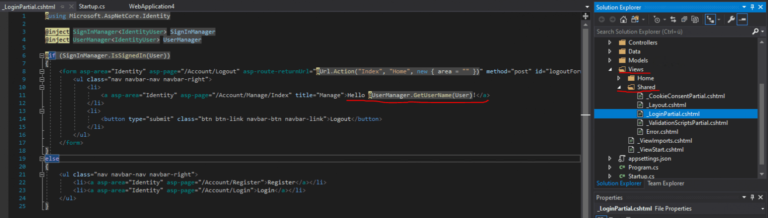 Set Up Active Directory Federation Services Ad Fs 50 Create An Aspnet Core Web Application