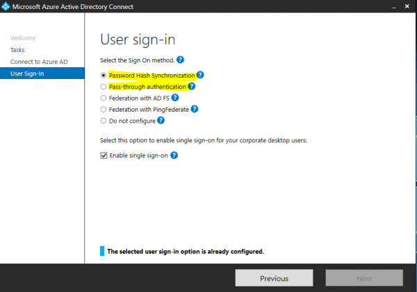 Azure AD – Federated Domain vs. Managed Domain - .matrixpost.net