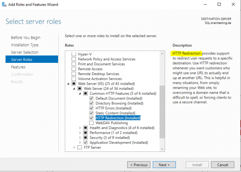 Redirect From To Using The Iis Url Rewrite Module